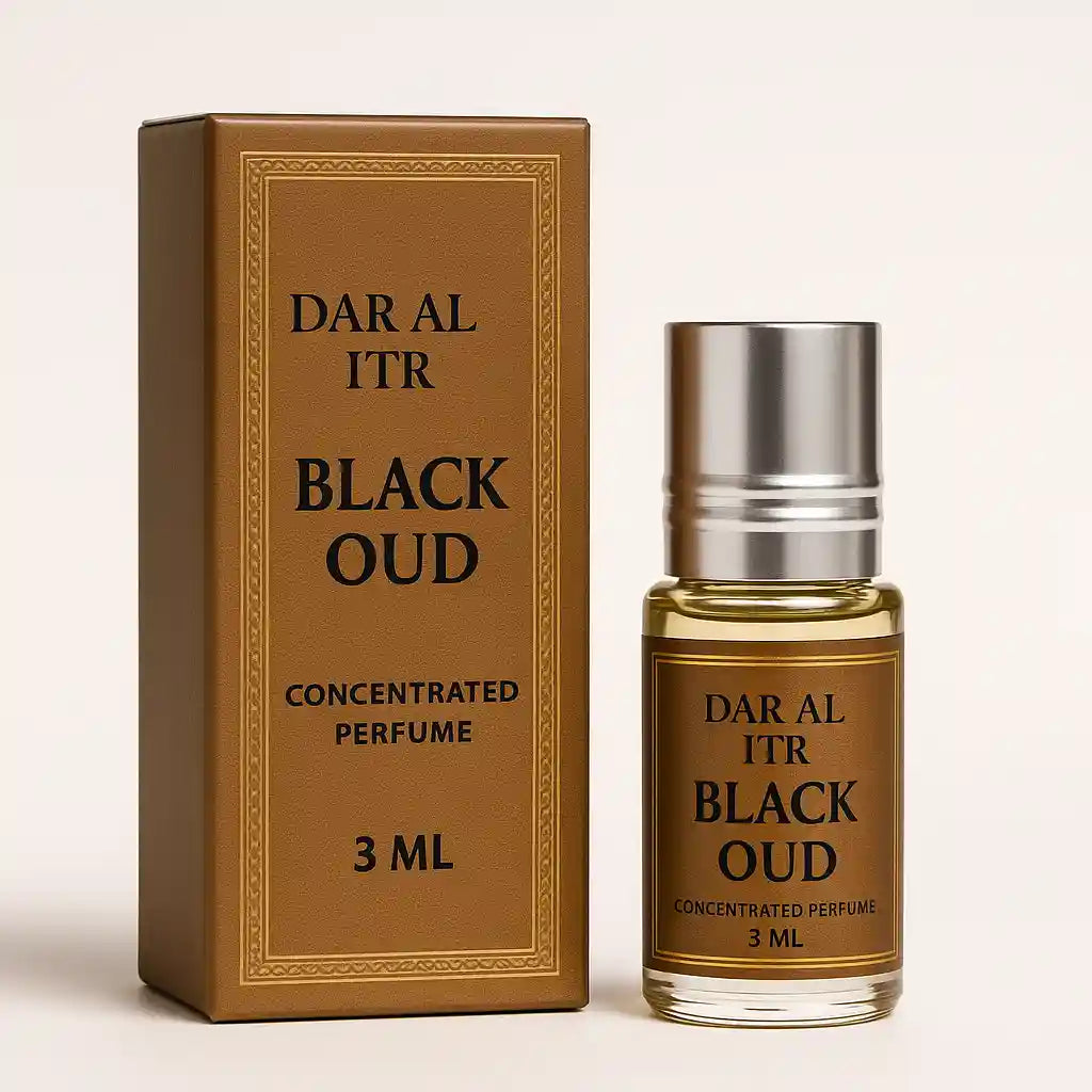 Dar Al Itr Black Oud Attar 3ml – Long-Lasting Perfume Oil – BIG PETTAH