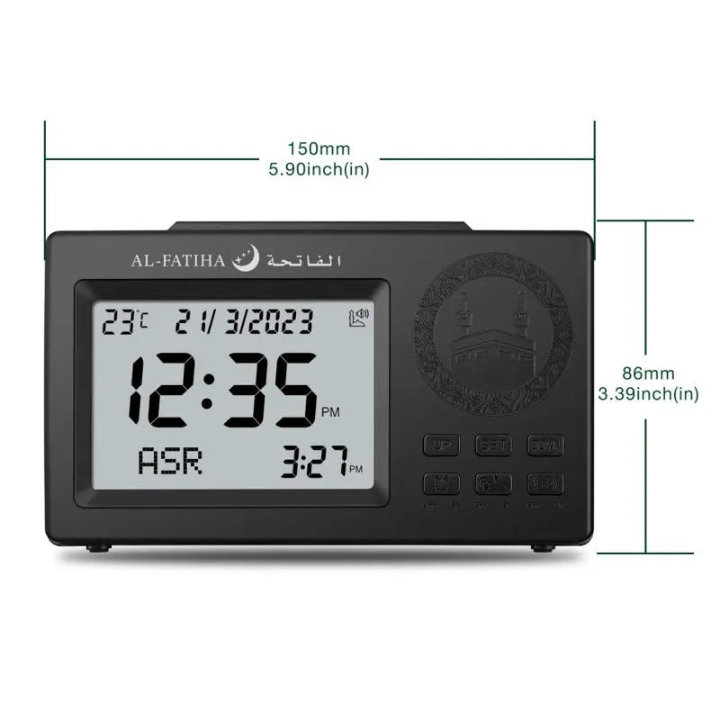 Al Fatiha Azan Clock Model No. FAJ 106 – BIG PETTAH