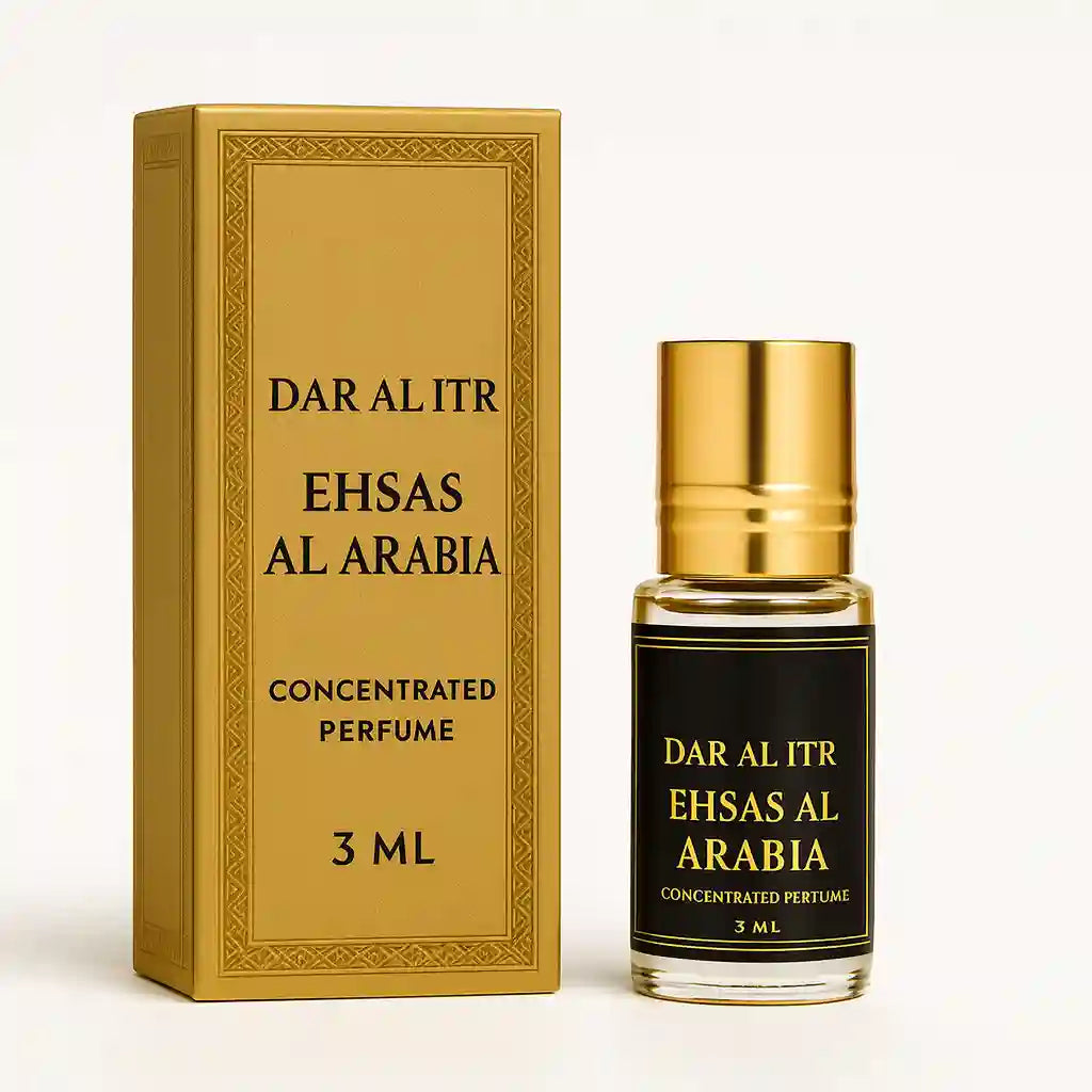 Dar Al Itr Ehsas Al Arabia 3ml Attar – Long-Lasting Arabic Perfume Oil ...